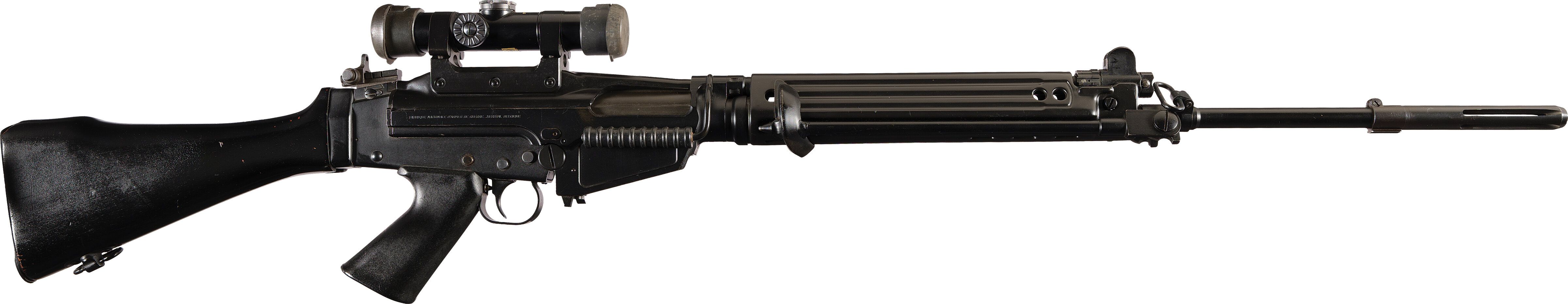 Pre-Ban FN G Series FAL Rifle with Scope and Bipod | Rock Island Auction