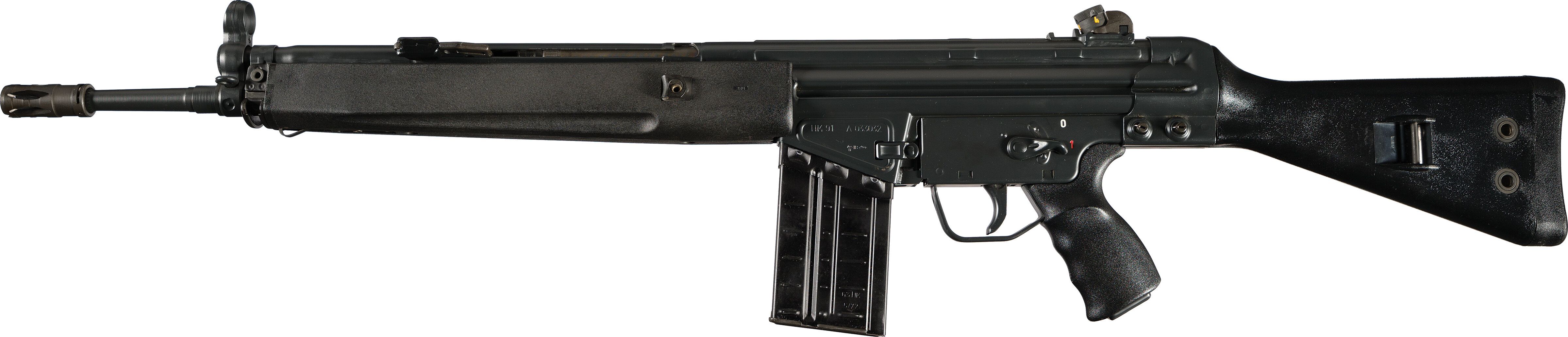 Pre-Ban Heckler & Koch HK91 Rifle with Extra Magazines | Rock Island ...