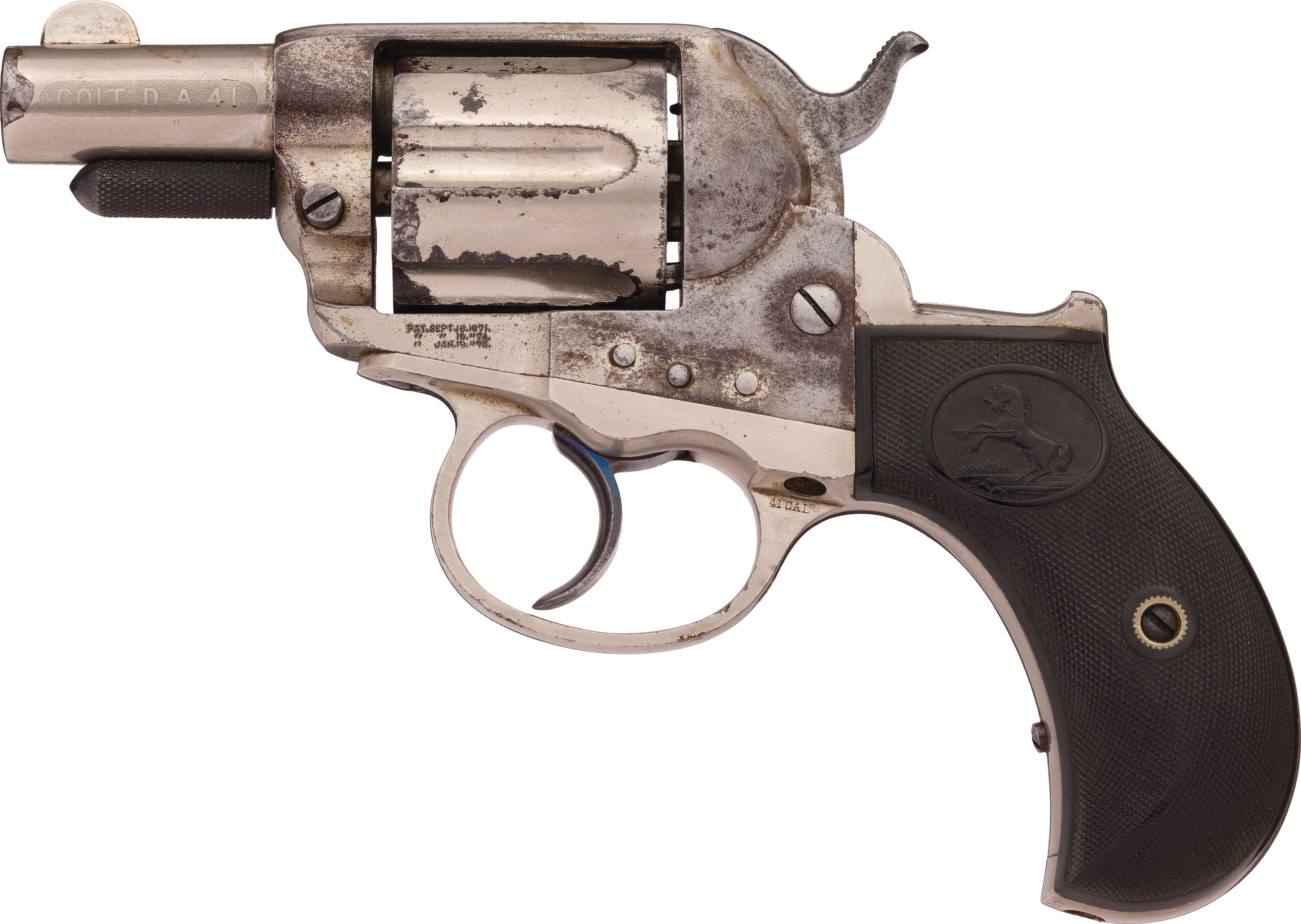2 Inch Colt 1877 DA Thunderer Sheriff's Model Revolver | Rock Island ...