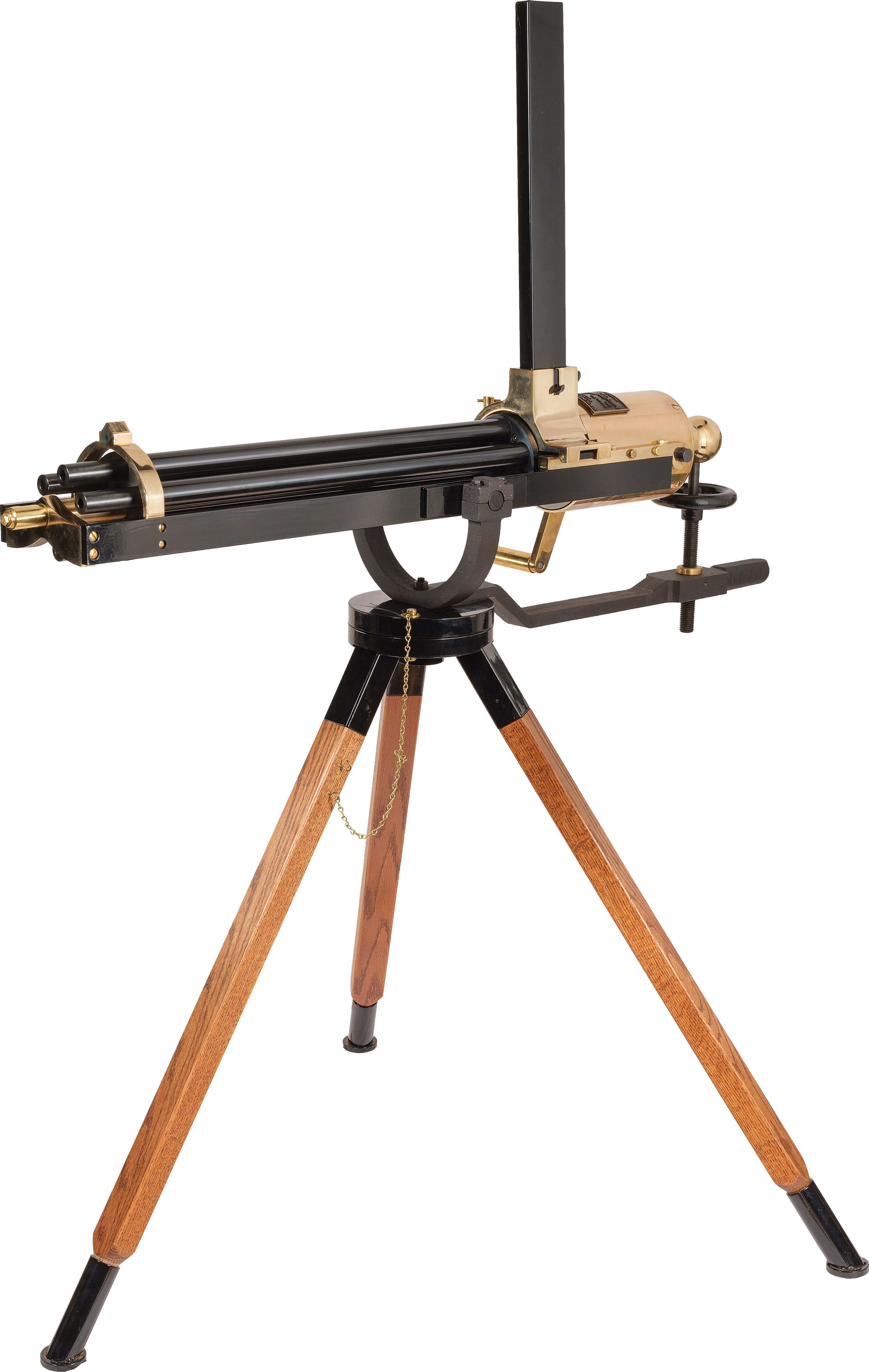 Modern Gatling Battery Gun Co. 1862 Gatling Gun with Tripod | Rock ...