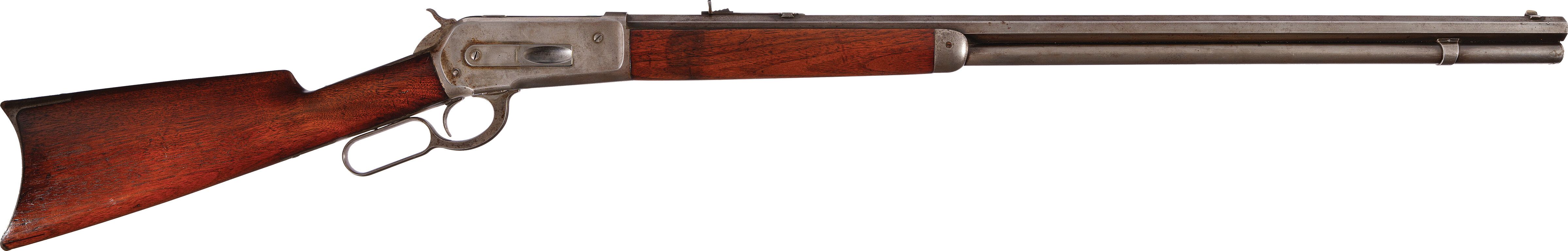Antique Browning Bros. Marked Winchester Model 1886 Rifle | Rock Island ...