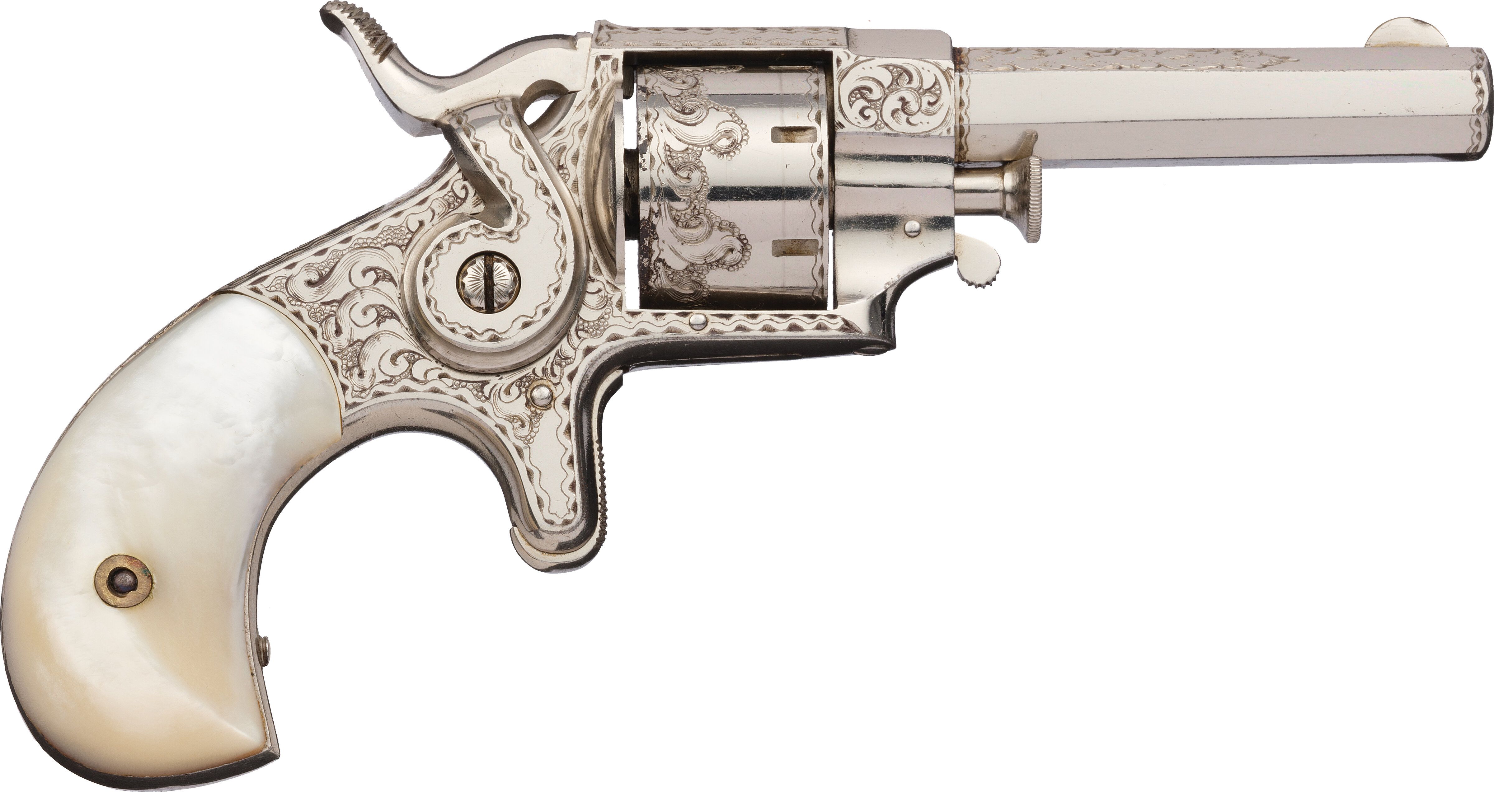 Forehand & Wadsworth Pattern Side Hammer Spur Trigger Revolver | Rock ...