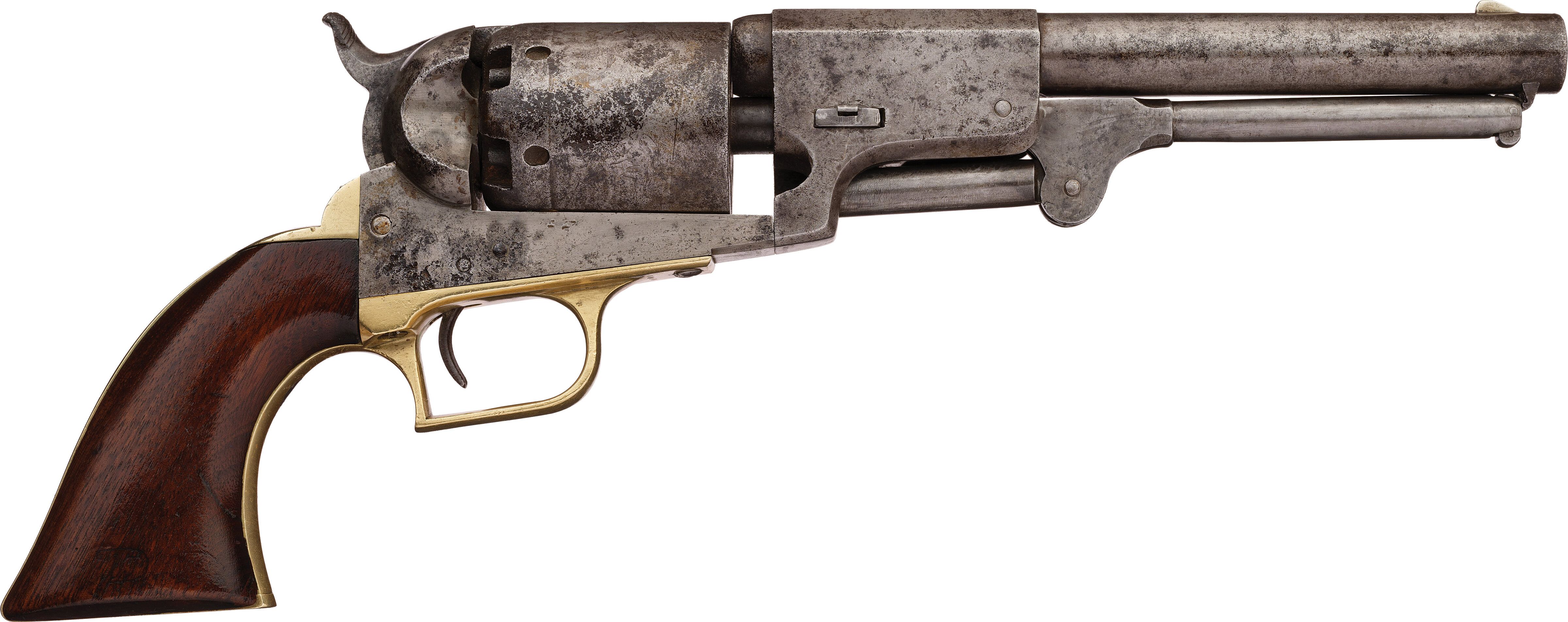 U.S. Colt "Fluck/Walker Replacement" First Dragoon Revolver | Rock ...