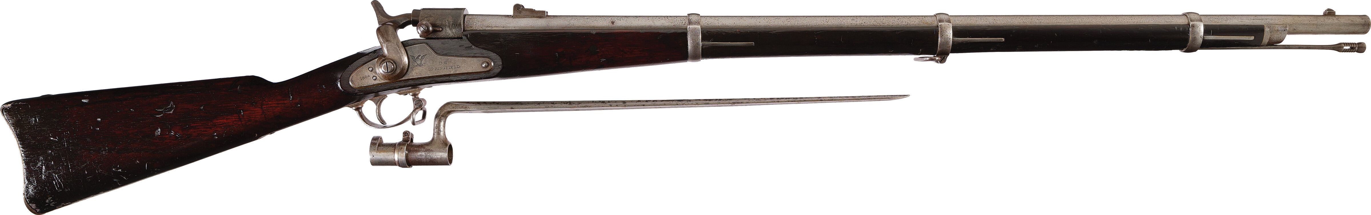 U.S. Springfield Joslyn Rifle with Bayonet | Rock Island Auction