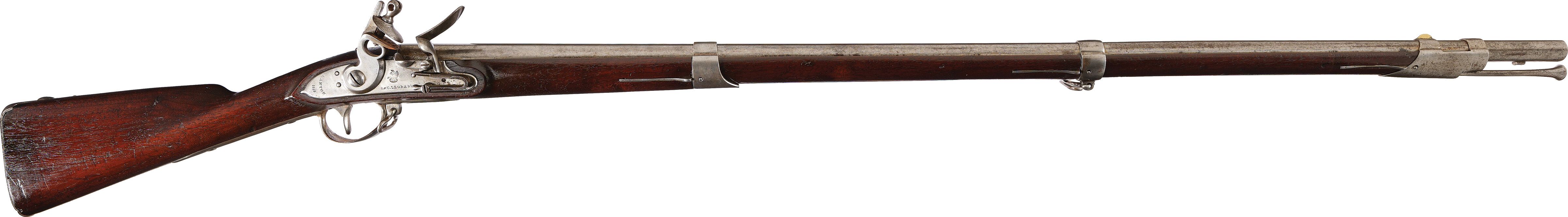 Massachusetts Marked R. & C. Leonard U.S. 1808 Contract Musket | Rock ...