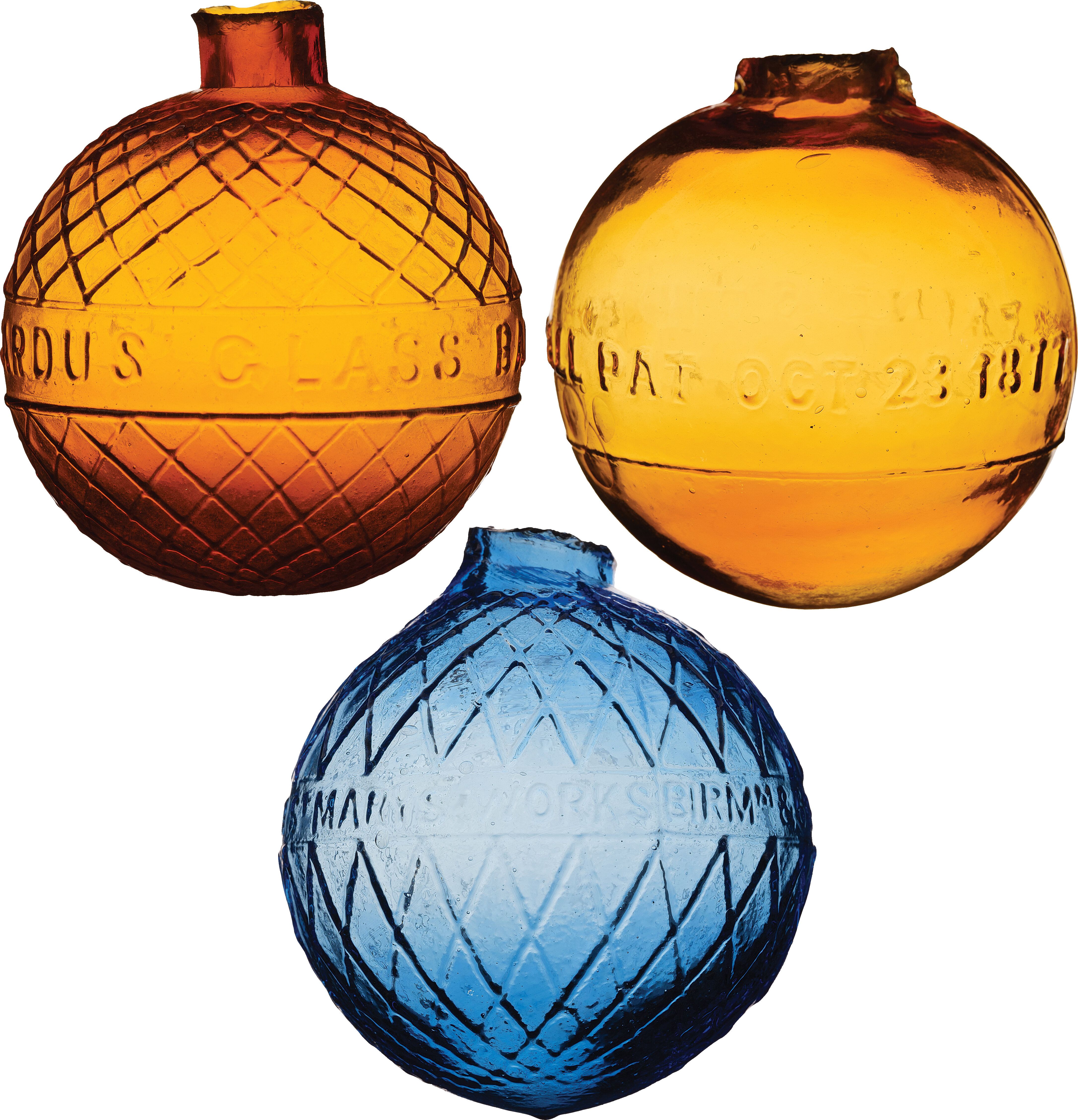 Collector's Lot of Three Fine Glass Target Balls | Rock Island Auction