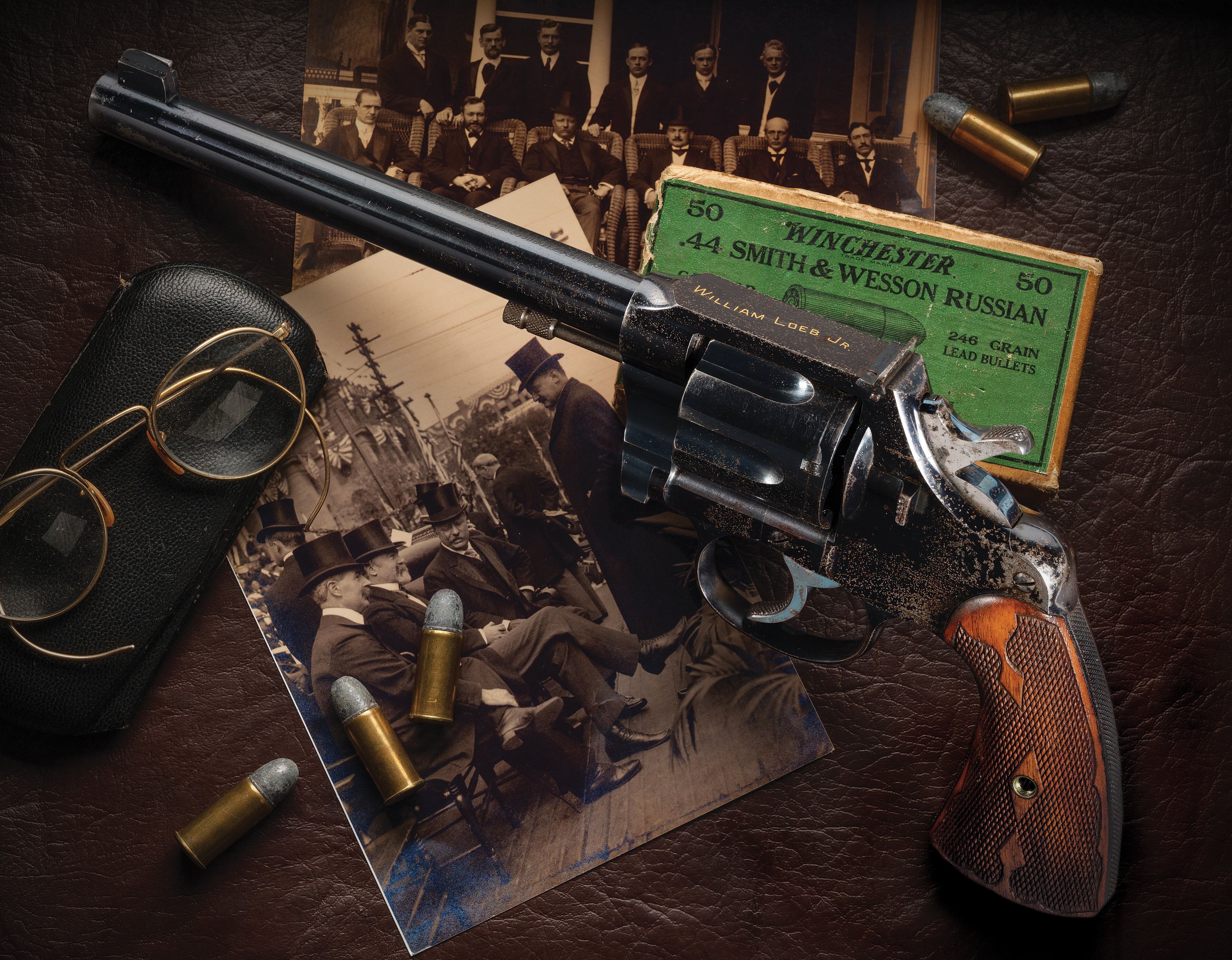 William Loeb Jr. Colt New Service Target Double Action Revolver | Rock ...