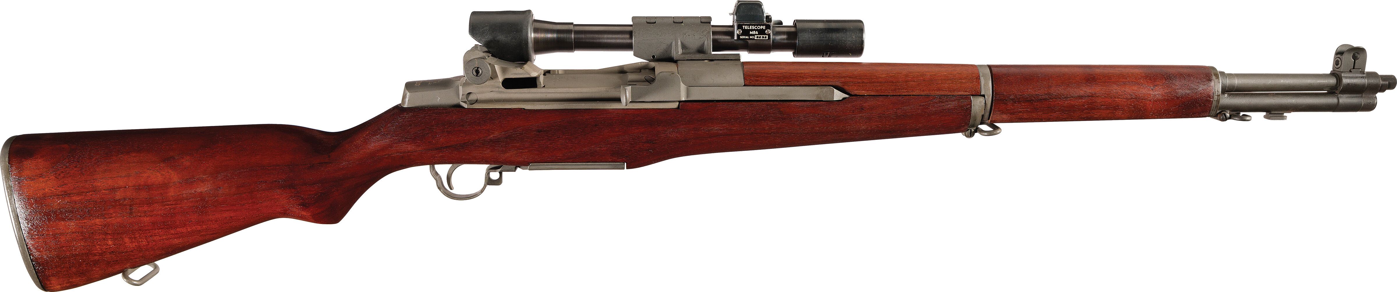 U.S. Springfield M1D Rifle with DCM Letter, Scope, and Box | Rock ...