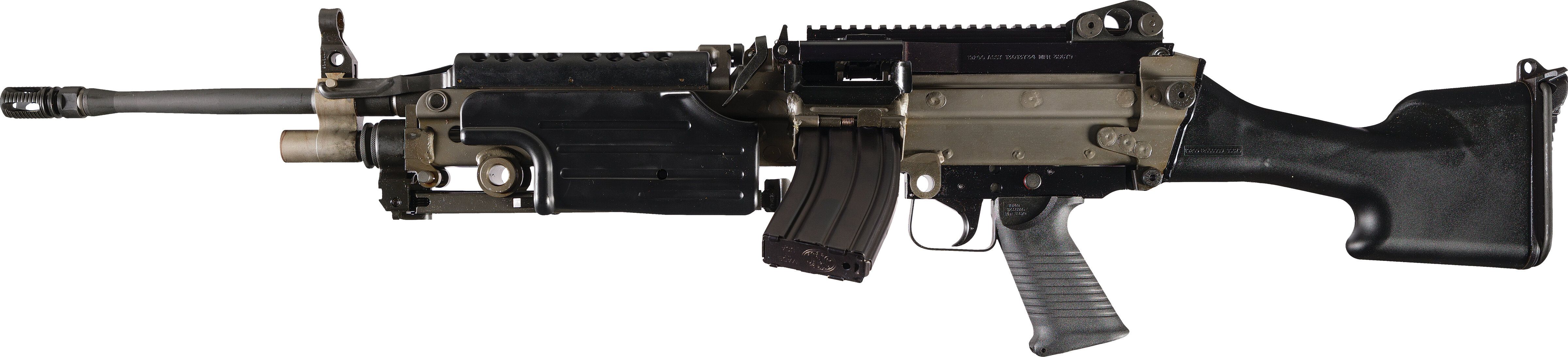FN USA M249S Belt Fed Rifle with Box and Accessories | Rock Island Auction