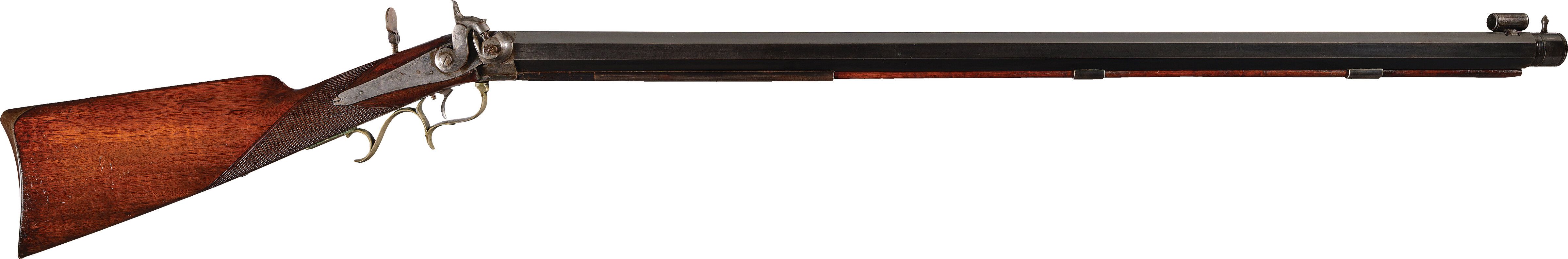 Frank Wesson Percussion Target Rifle with Case and Accessories | Rock ...