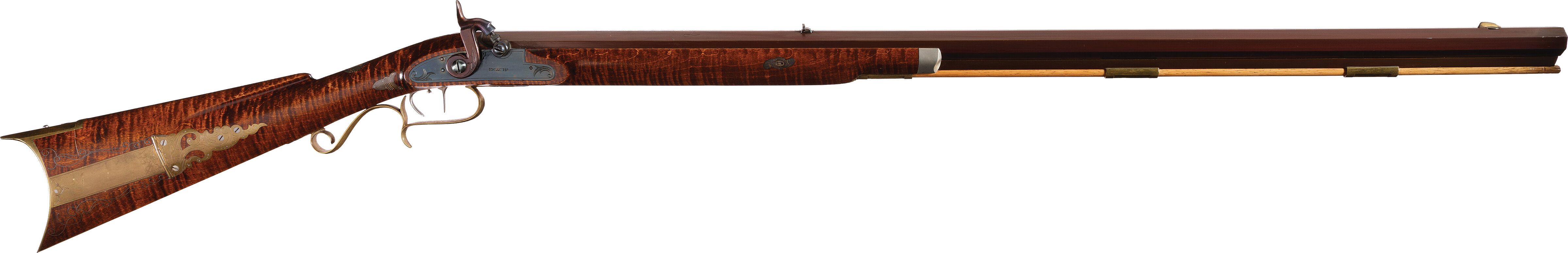 Contemporary Ohio Half-Stock Percussion Rifle by Don King | Rock Island ...