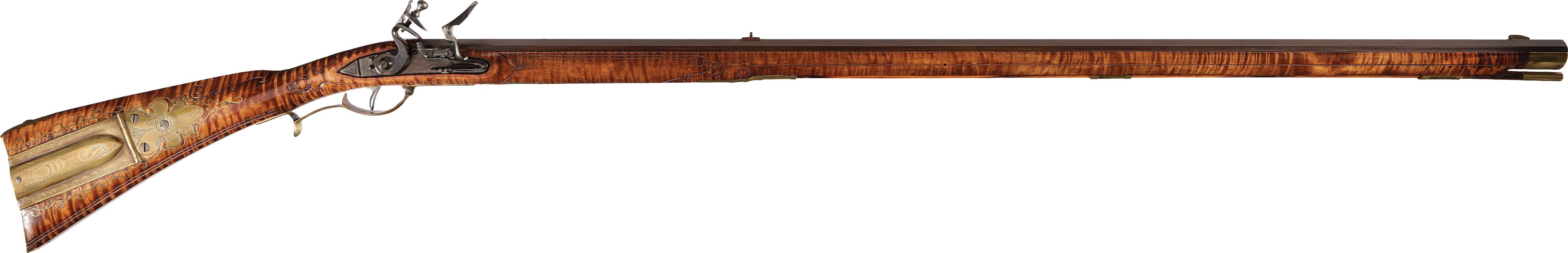 Contemporary Rupp Flintlock Rifle by G. Kieffer | Rock Island Auction