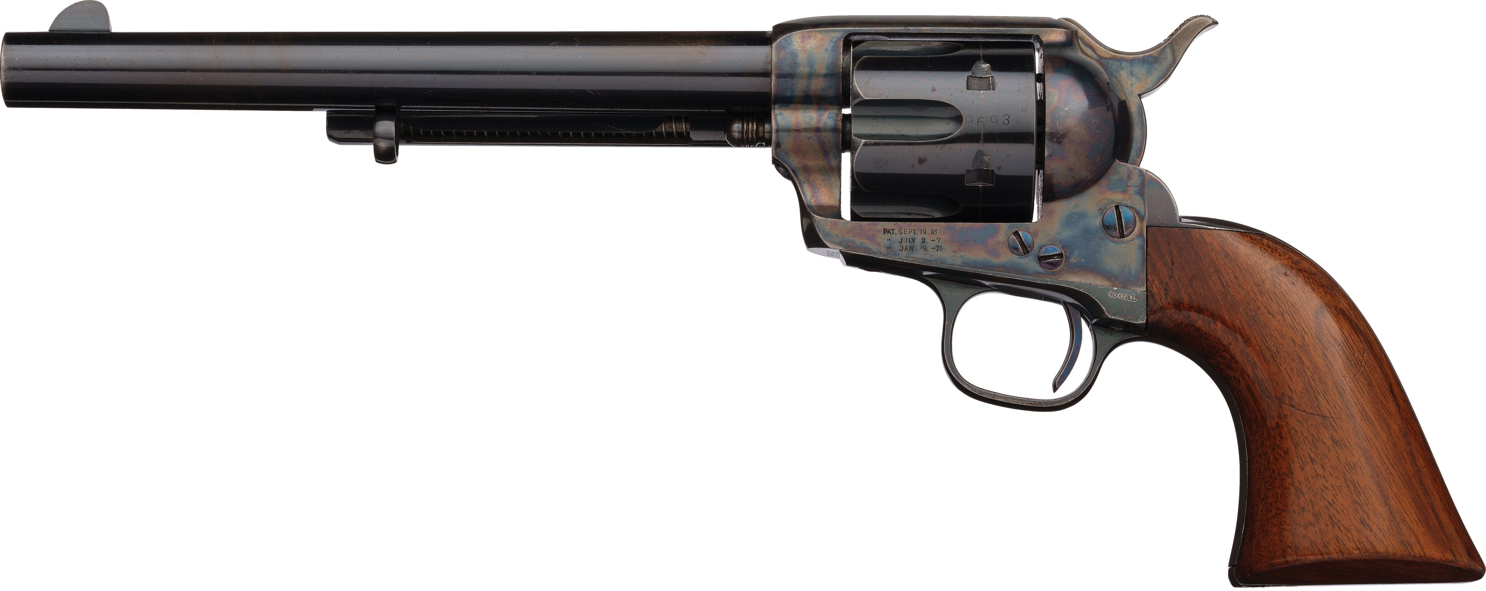 Exceptional Black Powder Colt Single Action Army Revolver | Rock Island ...