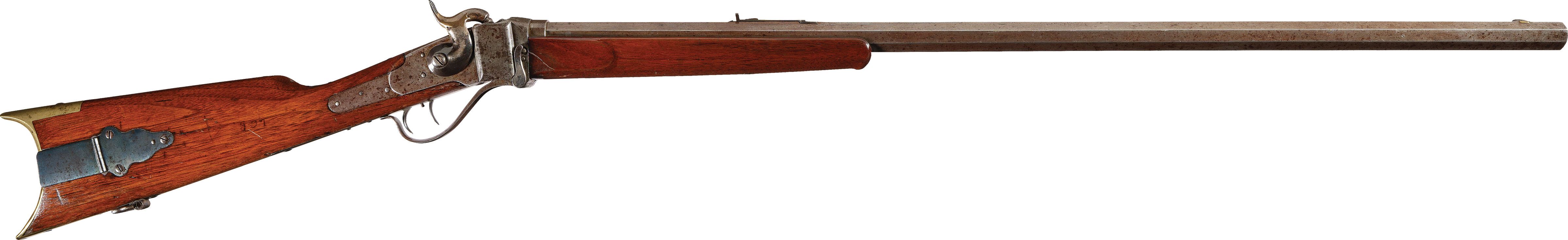 "Frontier Used" G. Spangler Sharps Sporting Rifle in .44-40 WCF | Rock ...