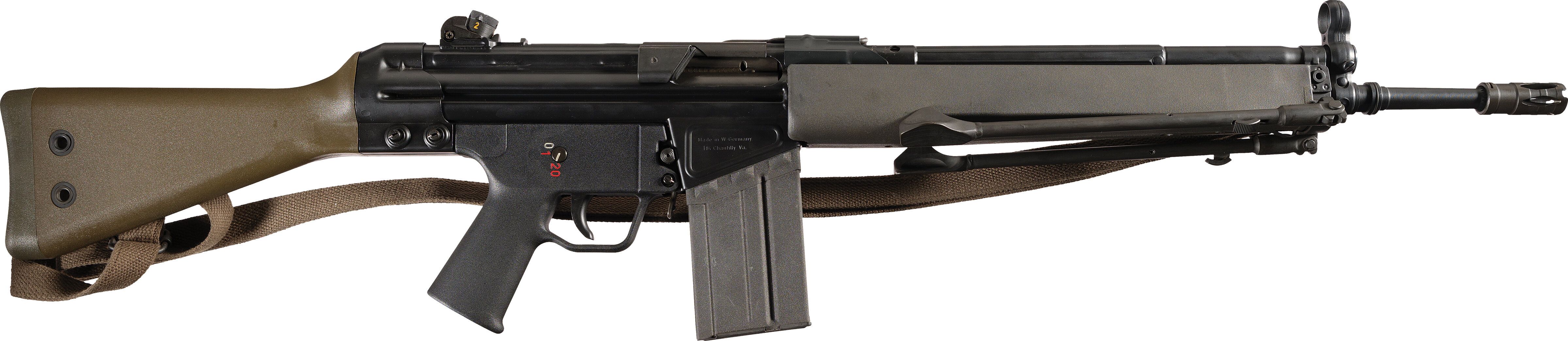 Heckler & Koch G3 FS, Class III/NFA "SALES SAMPLE", Extra Mags | Rock ...