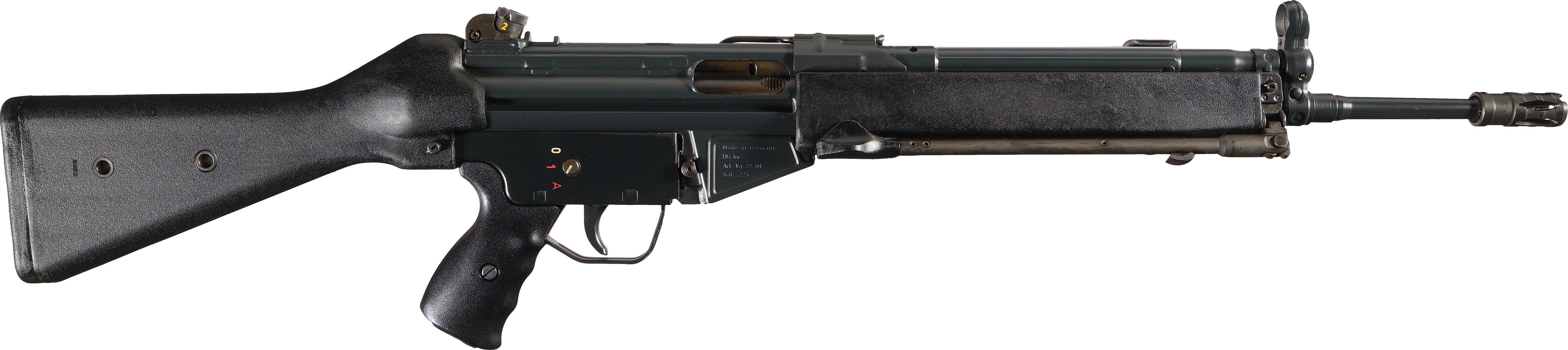 Fleming/H&K HK33 Rifle, Class III/NFA Fully Transferable | Rock Island ...