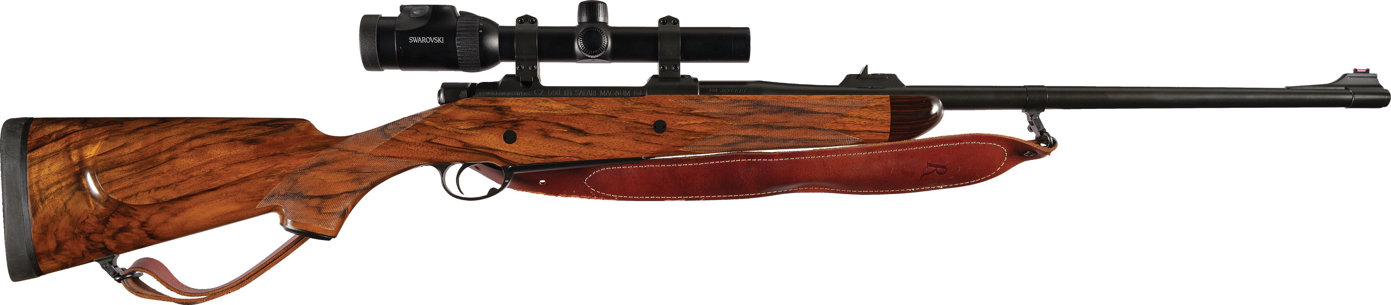 American Hunting Rifles/CZ Model 550 LH Safari Magnum Rifle | Rock ...