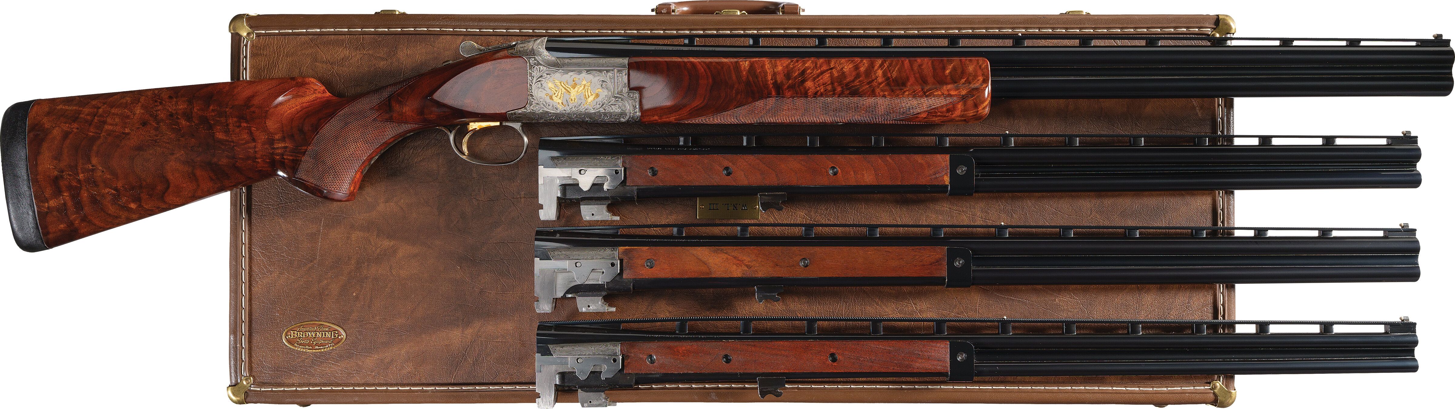 Browning Citori Grade VI Over/Under Shotgun Four Barrel Set | Rock Island Auction