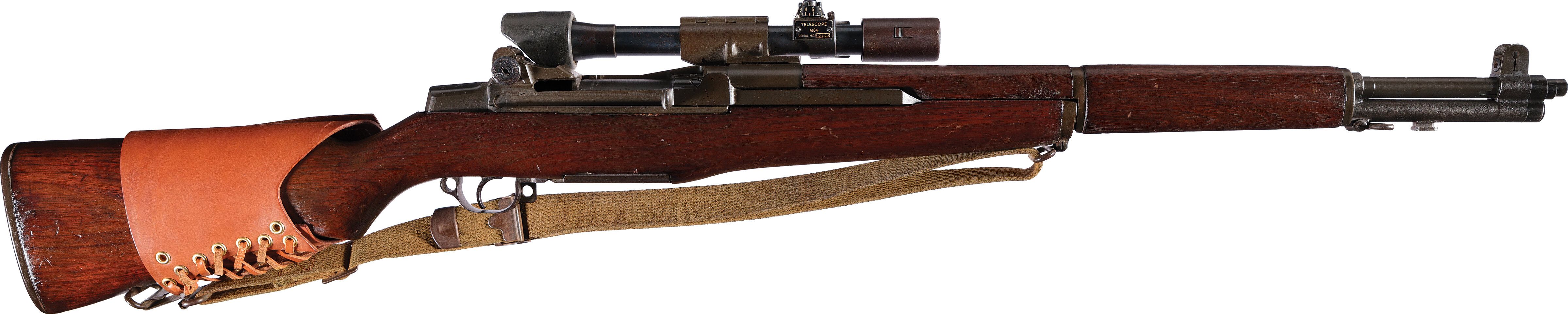 U.S. Springfield M1D Garand Sniper Rifle with M84 Scope | Rock Island ...
