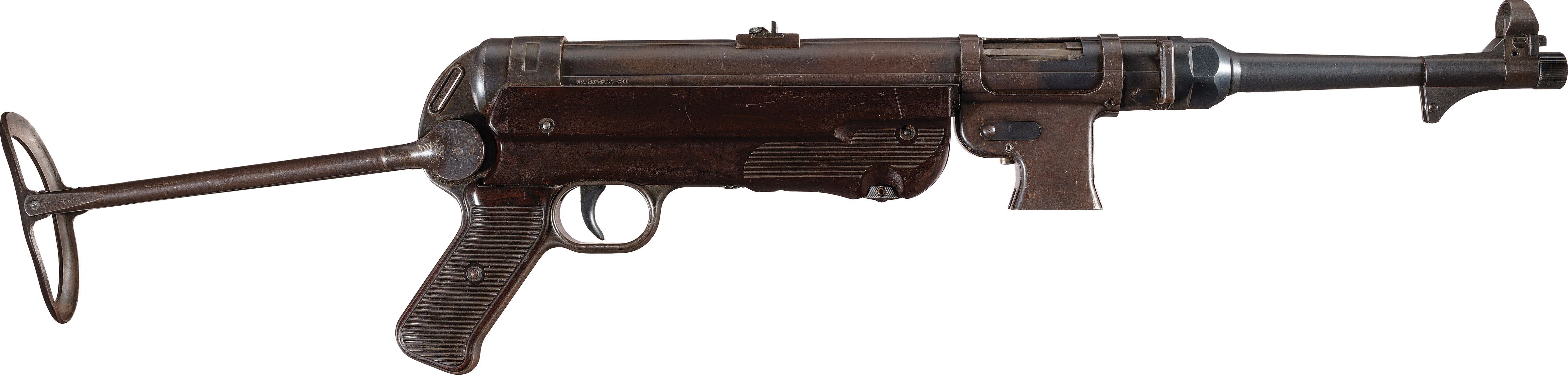 German MP40 Submachine Gun, Class III/NFA C&R Fully Transferable | Rock ...