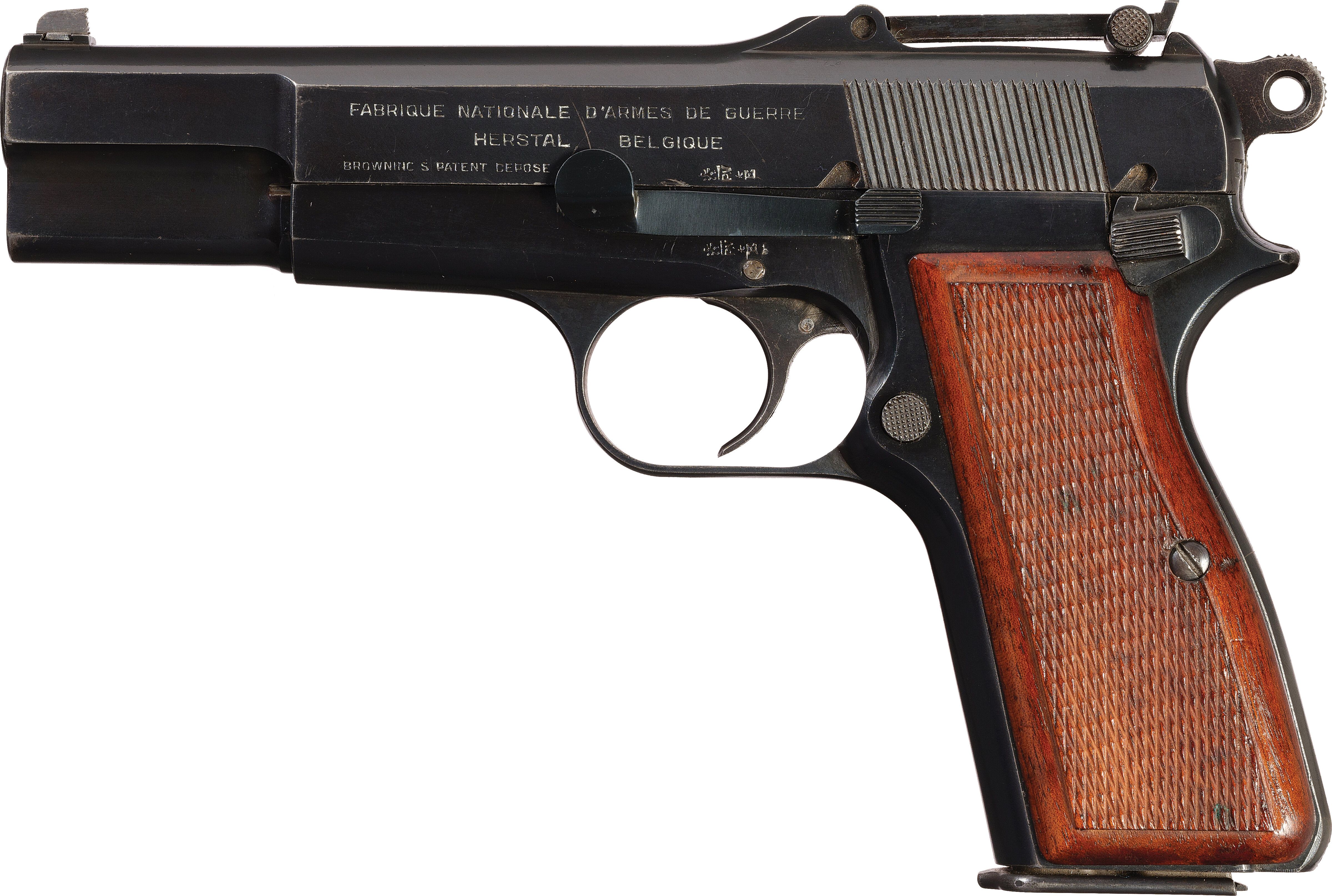 SN 5 Unmarked Estonian Contract FN M1935 High-Power Pistol | Rock ...