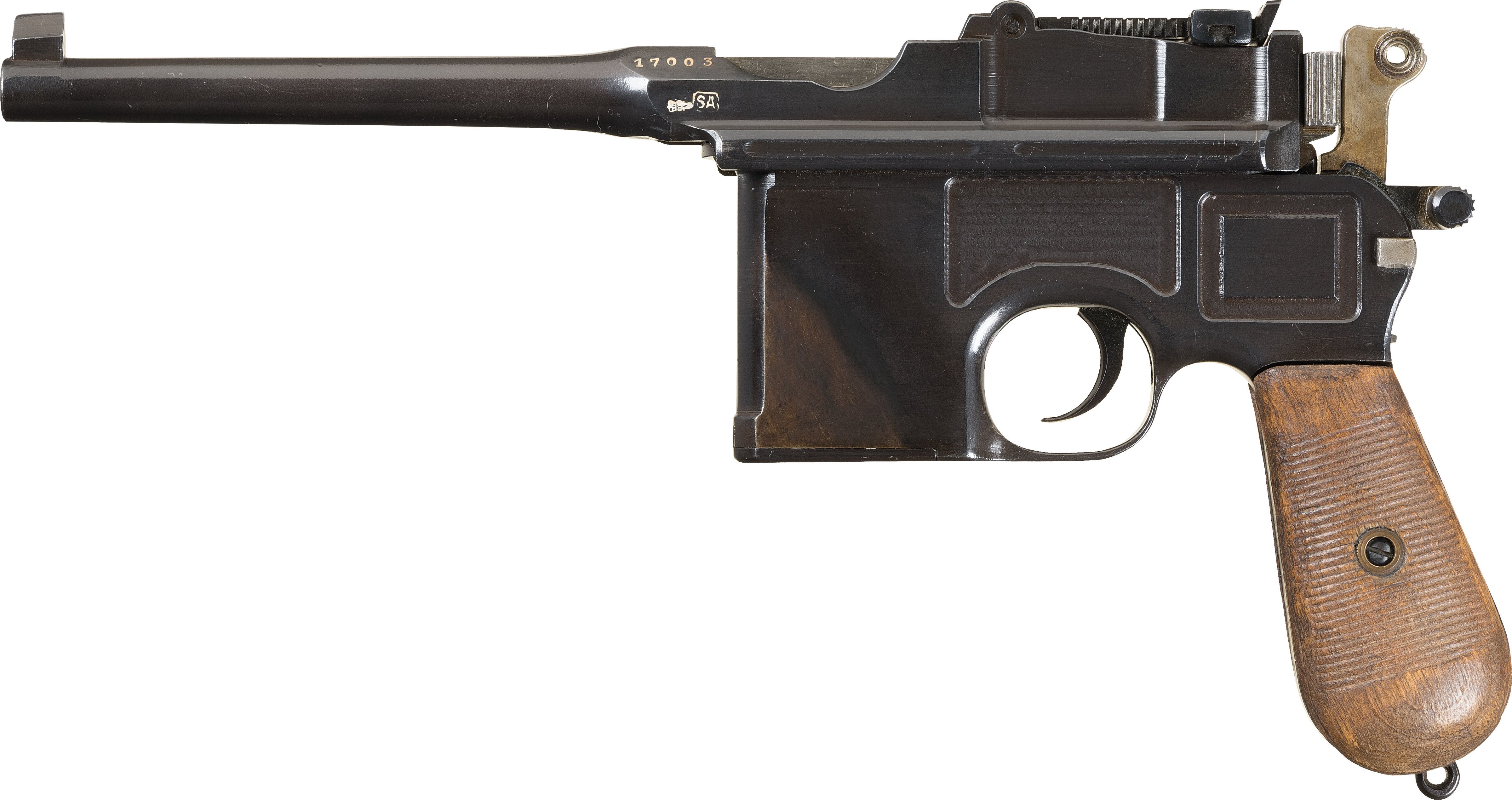 Documented Finnish Army Marked Mauser C96 Broomhandle Pistol | Rock Island Auction