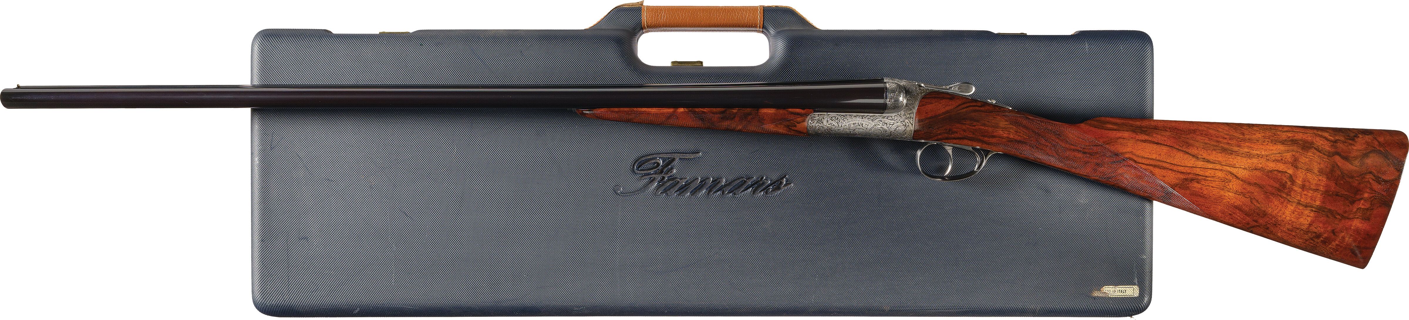 Factory Engraved Famars Avantis Double Barrel 20 Gauge Shotgun | Rock ...