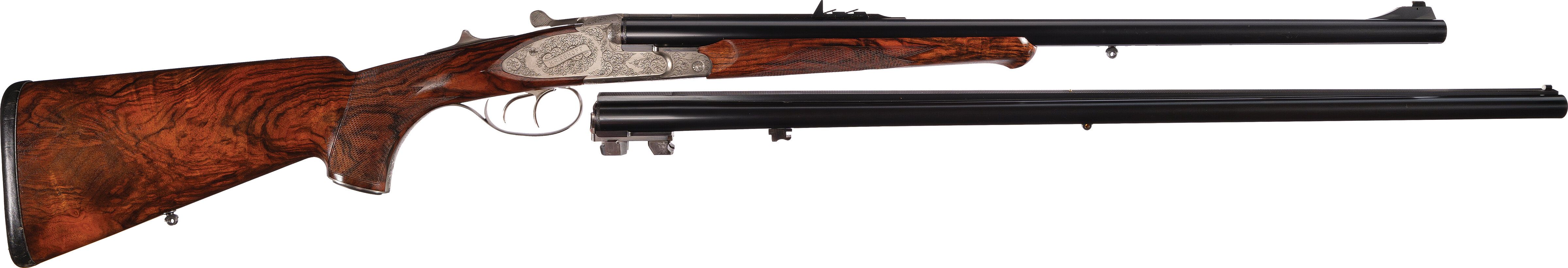 Krieghoff Classic Dangerous Game Double Rifle Two Barrel Set | Rock ...