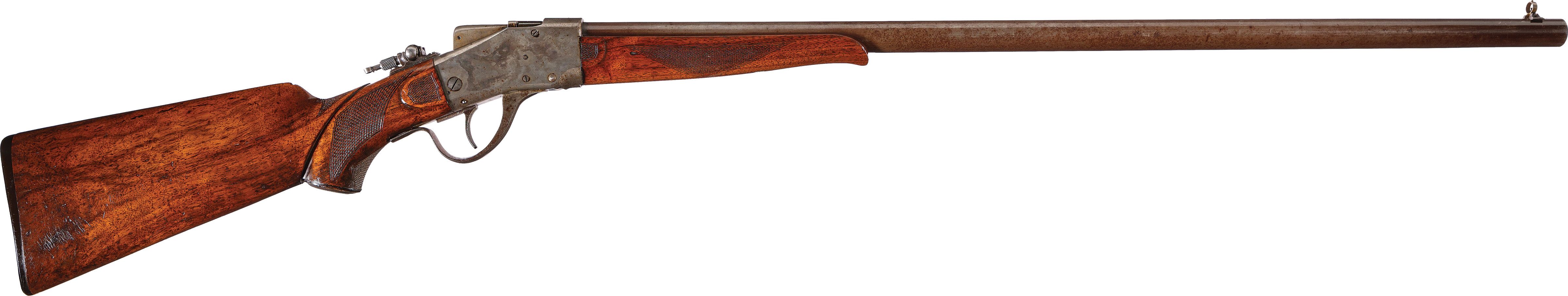 Sharps Borchardt Model 1878 Rifle with Schoyen Barrel | Rock Island Auction