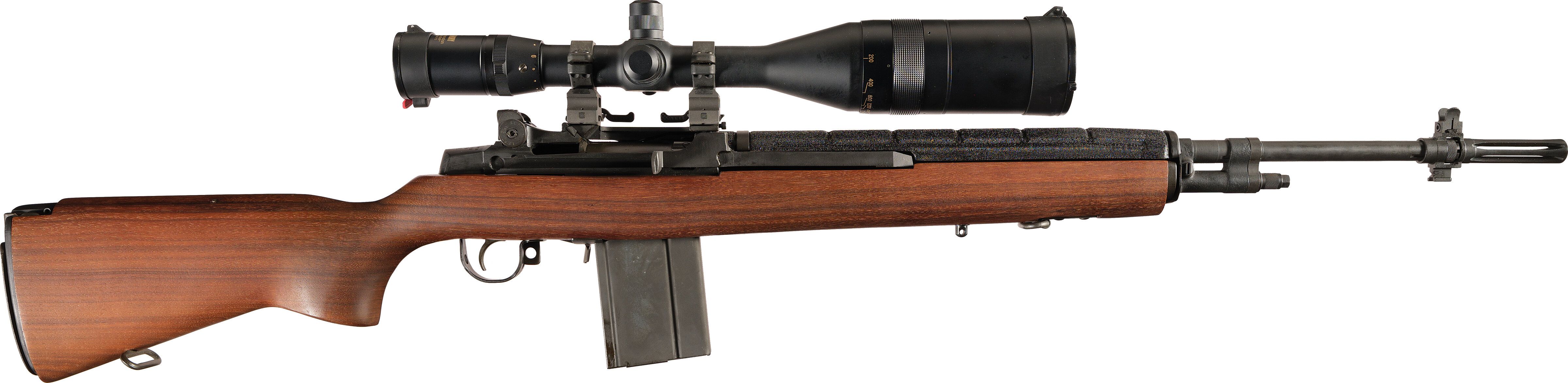 Springfield Armory Inc. 'IDF M14 Sniper' M1A Rifle with Scope | Rock ...