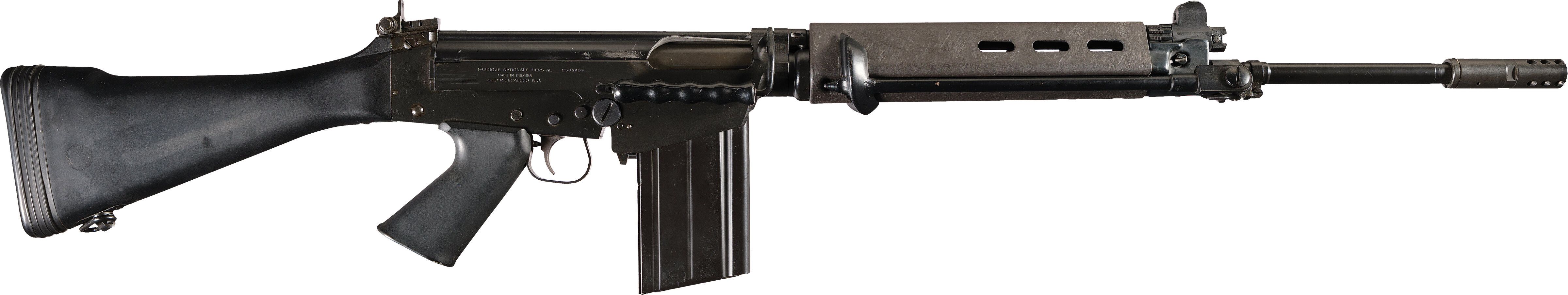 Belgian Fabrique Nationale FAL Rifle with Bipod | Rock Island Auction