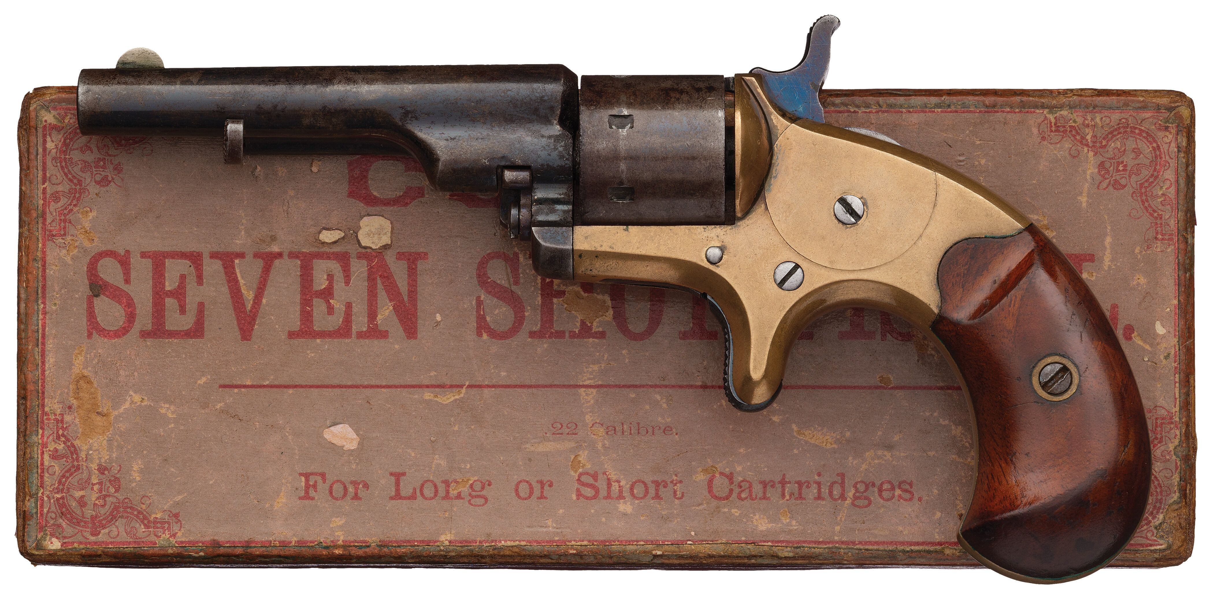 Colt Open Top Pocket Spur Trigger Revolver with Ejector Rod | Rock ...