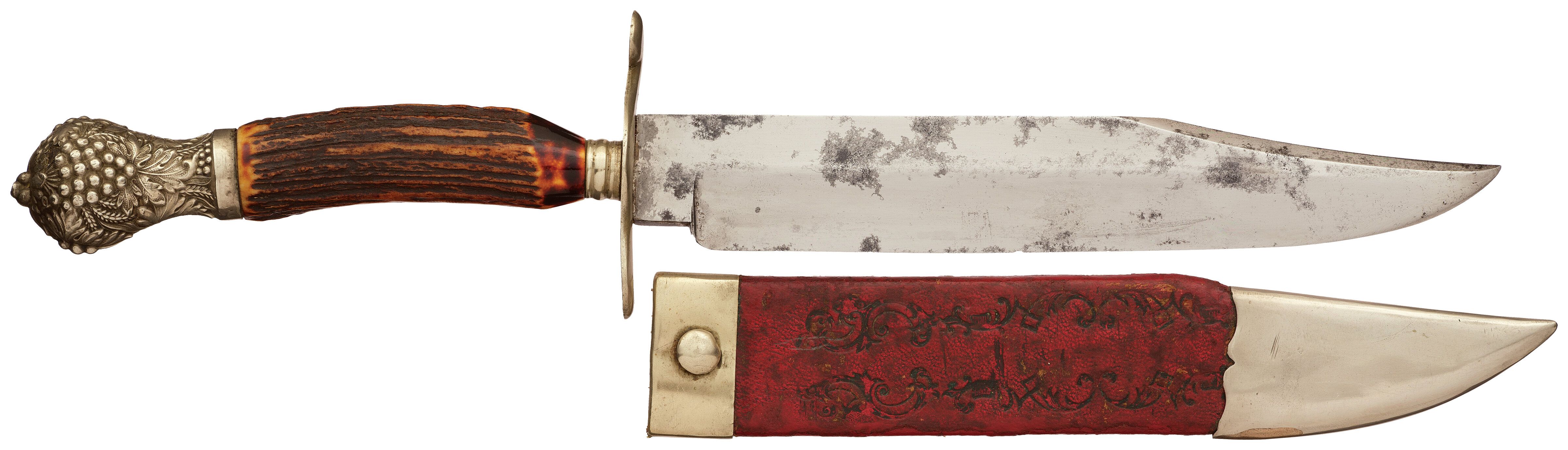 William Webster Bowie Knife with Sheath | Rock Island Auction
