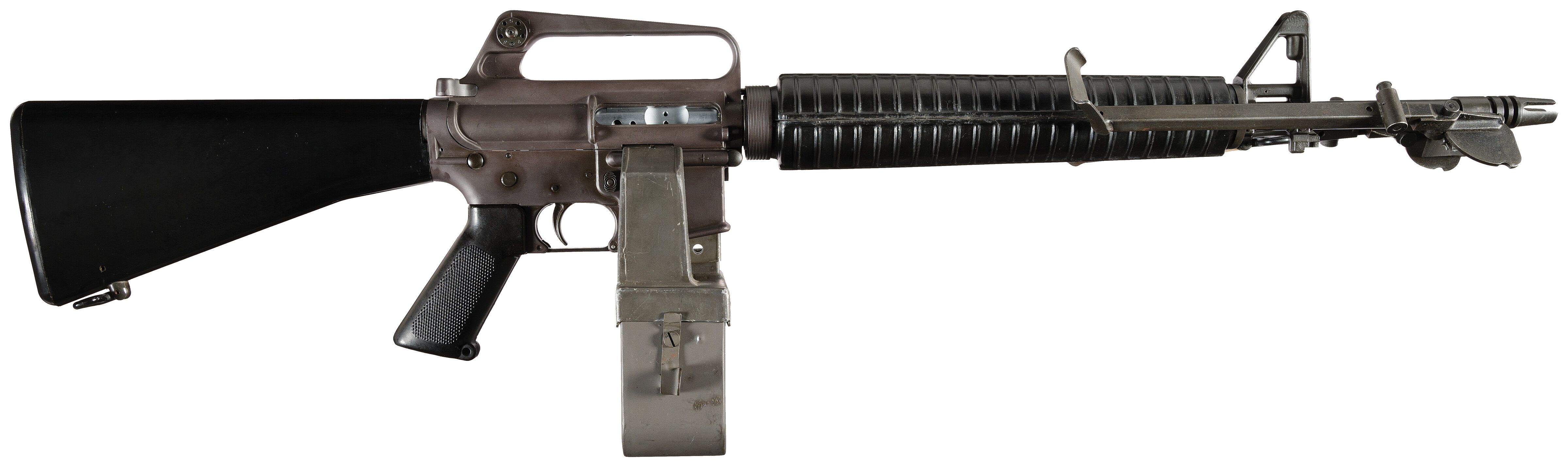 Belt Fed Colt AR-15, Class III/NFA C&R Machhine Gun | Rock Island Auction