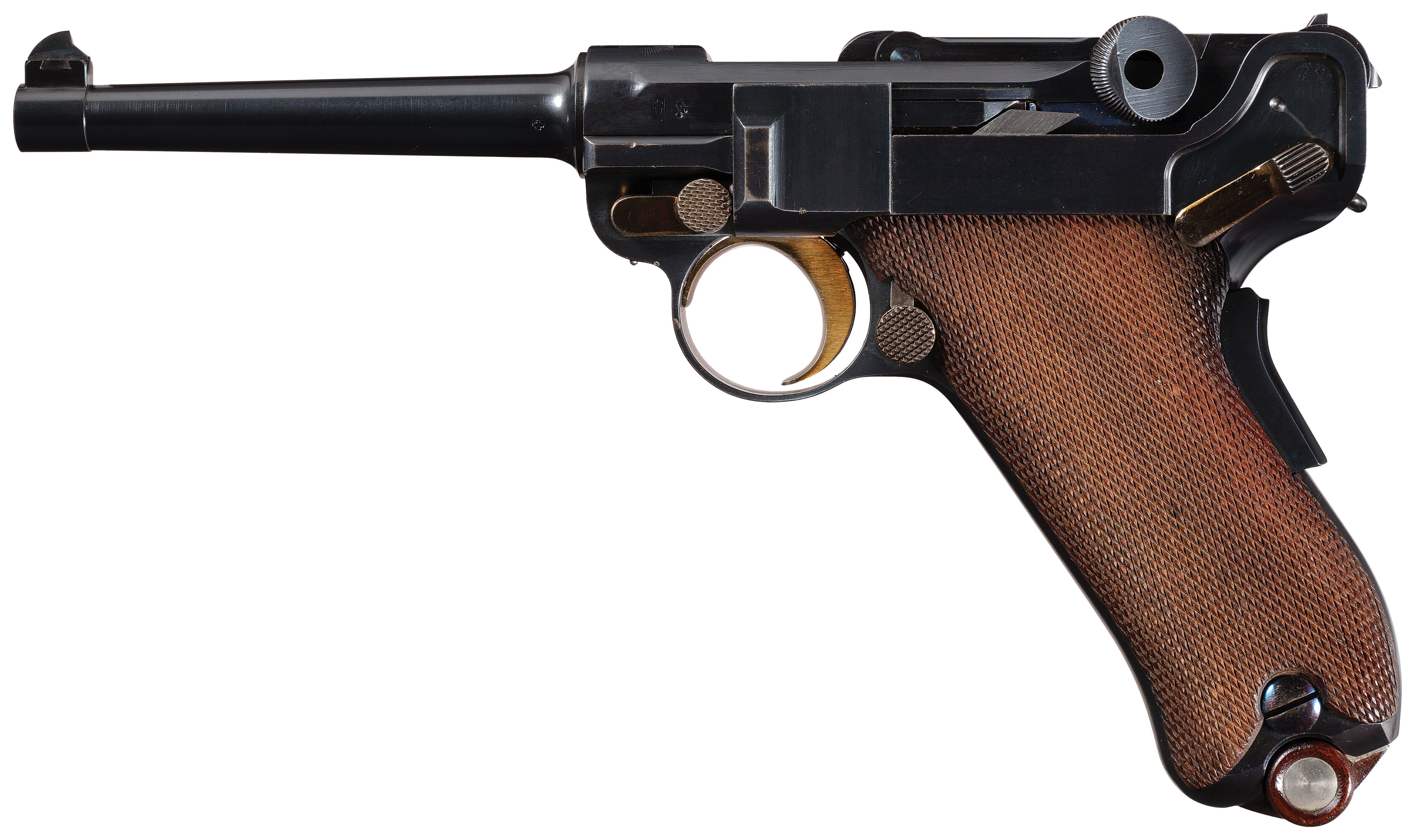 Swiss Contract DWM Model 1900 Luger Semi-Automatic Pistol | Rock Island ...