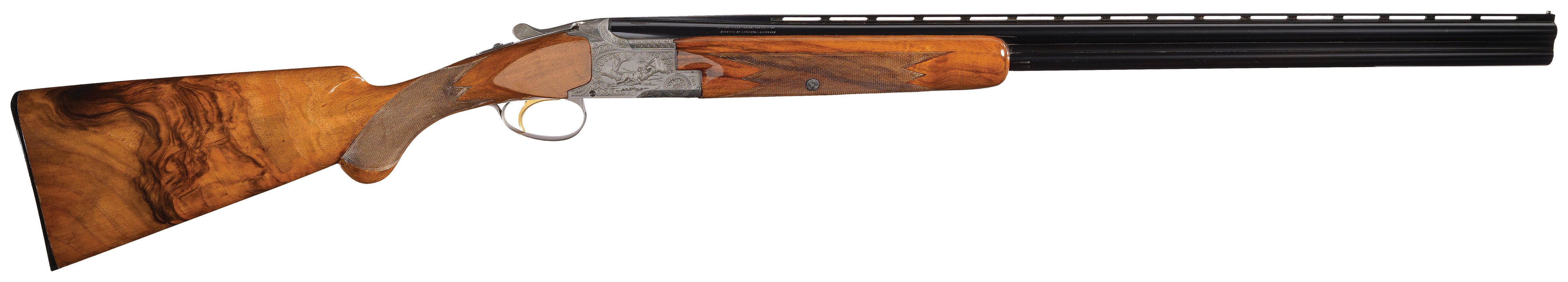 Dewil Engraved Browning 20 Ga Pointer Grade Superposed Shotgun | Rock ...