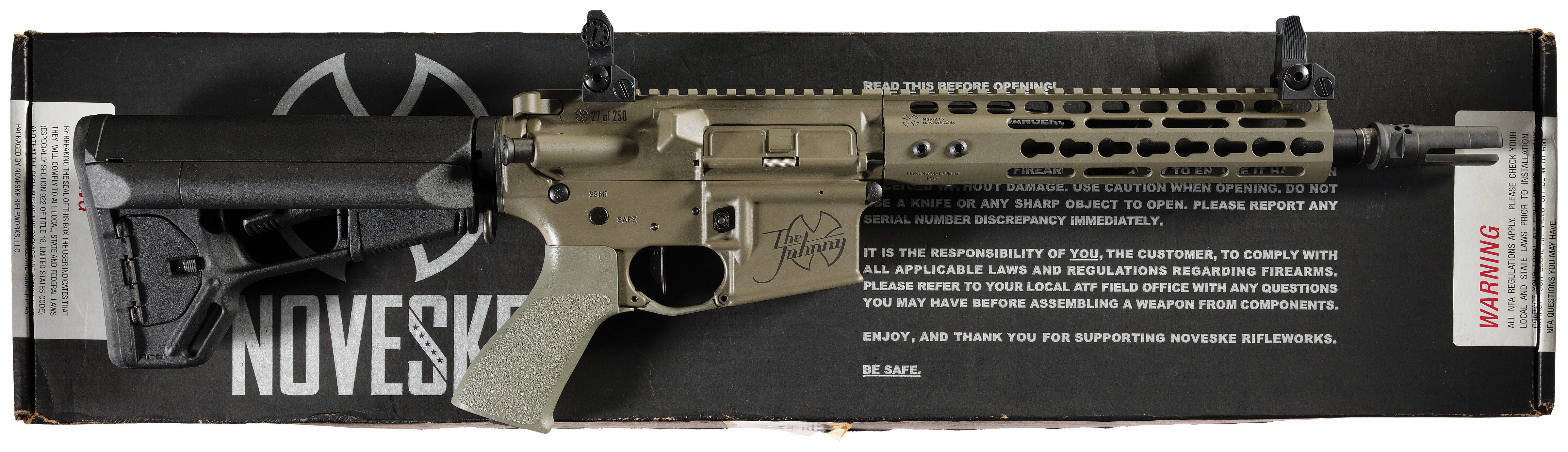 Noveske N4 "The Johnny" Class III/NFA Short Barreled Rifle | Rock ...