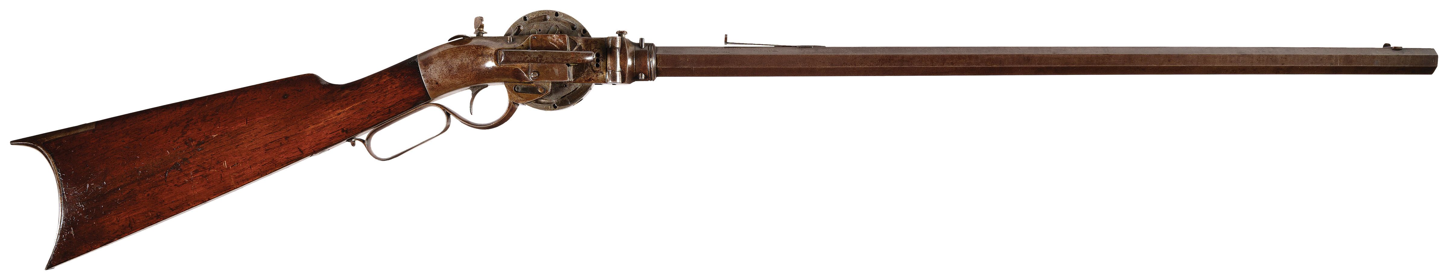 P. W. Porter Revolving Turret Percussion Rifle | Rock Island Auction