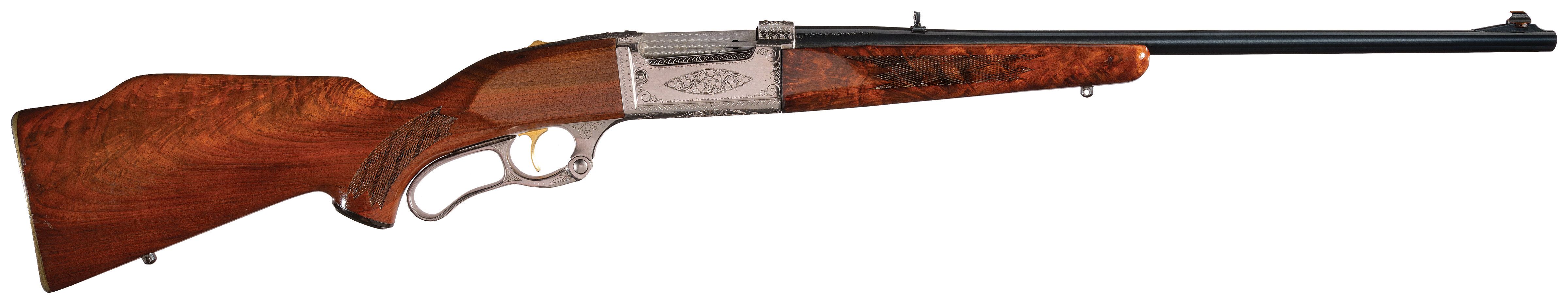Documented Factory Engraved Savage 99M/99DE Deluxe Rifle in .284 | Rock ...