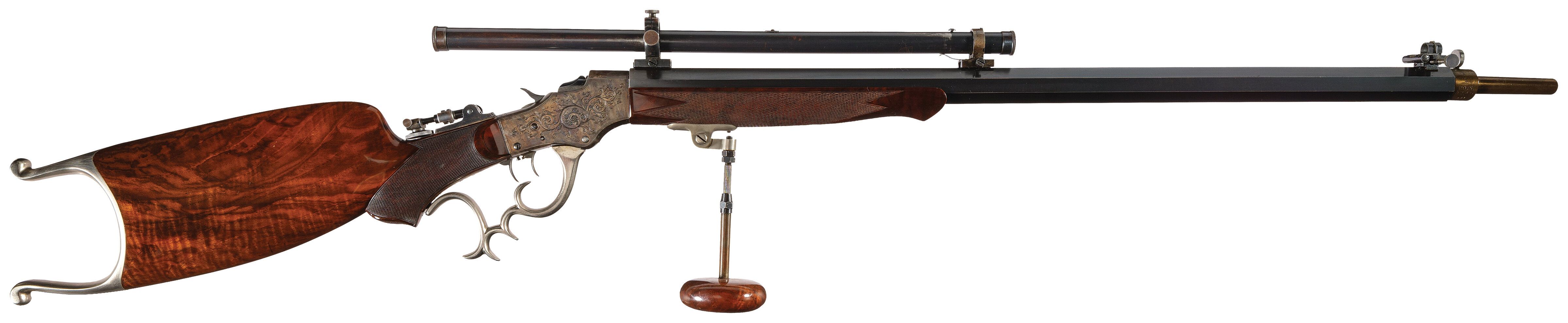 Factory Engraved Stevens-Pope Ideal No. 49 "Walnut Hill" Rifle | Rock ...