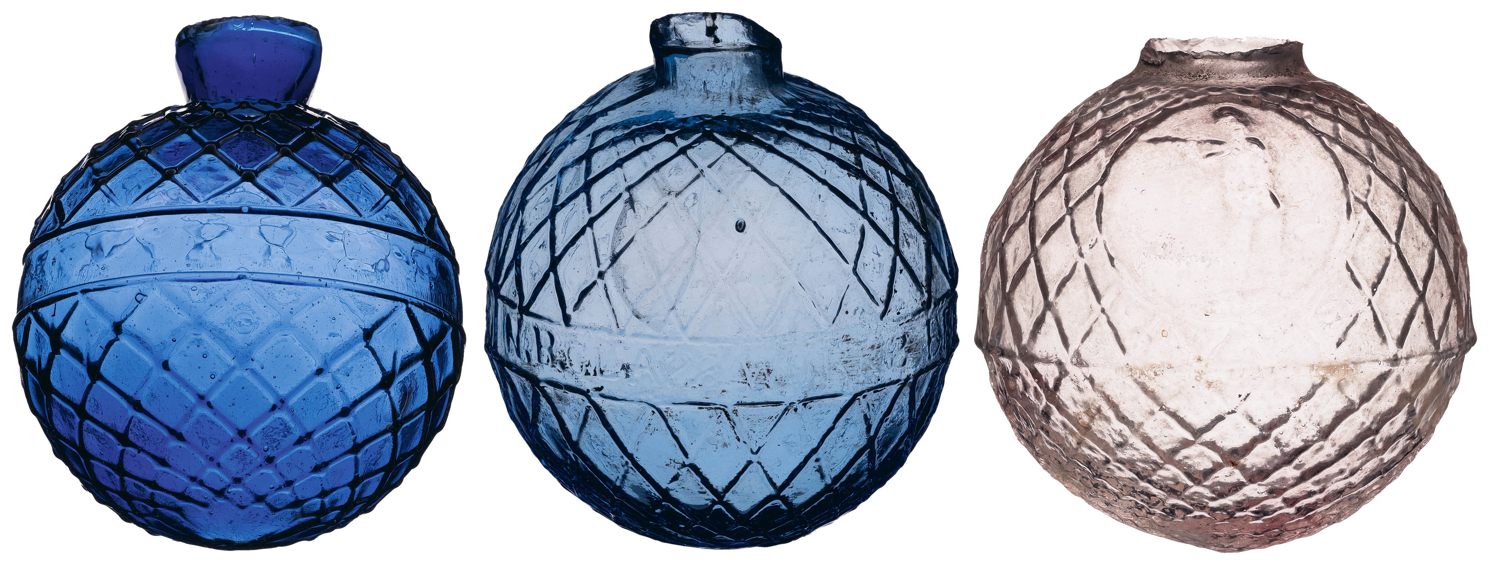 Collector's Lot of Three Bogardus Type Glass Target Balls | Rock Island ...