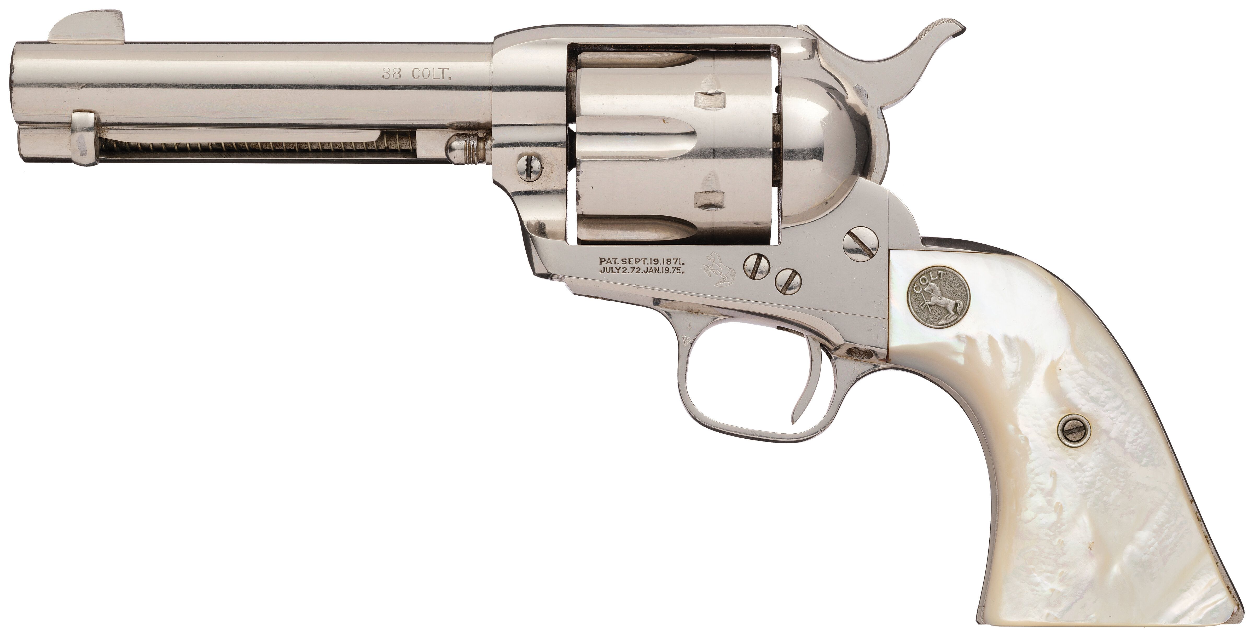 Colt First Generation Single Action Army Revolver in .38 Colt | Rock ...