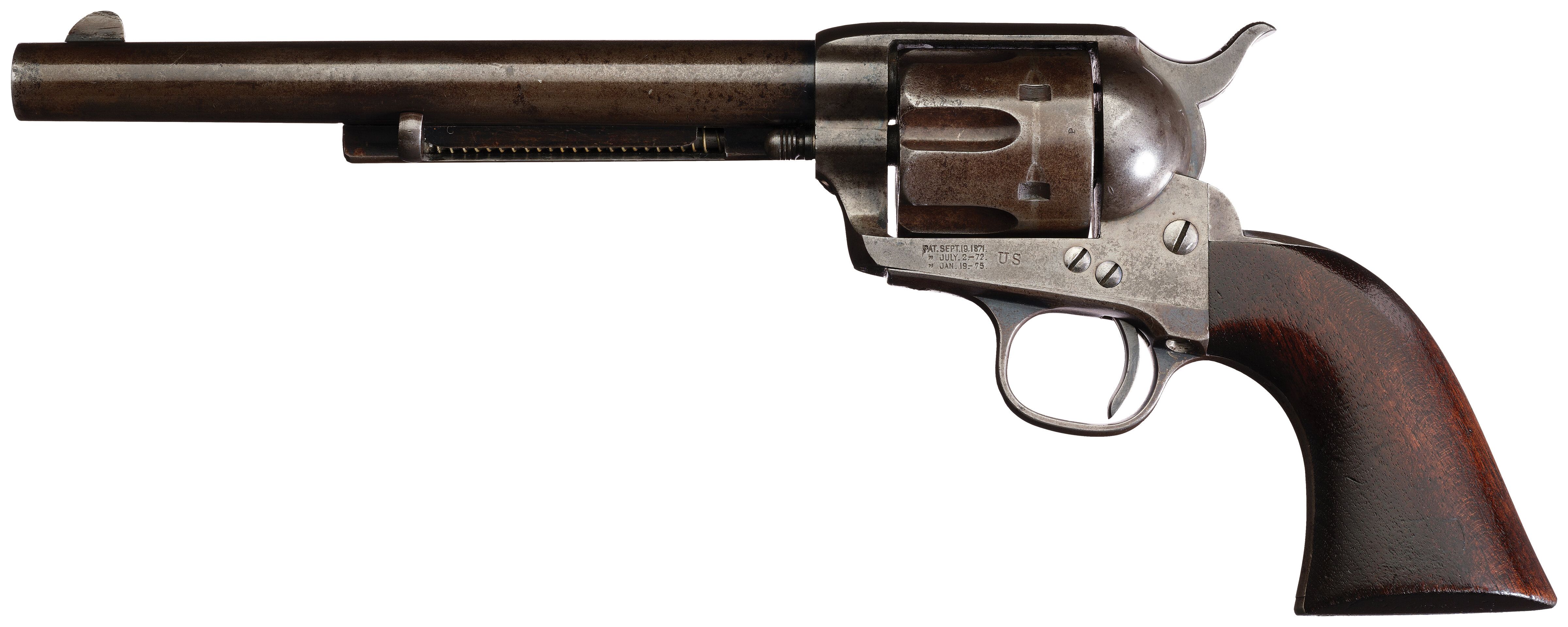 Rinaldo A. Carr Sub-Inspected U.S. Colt Cavalry Model Revolver | Rock ...