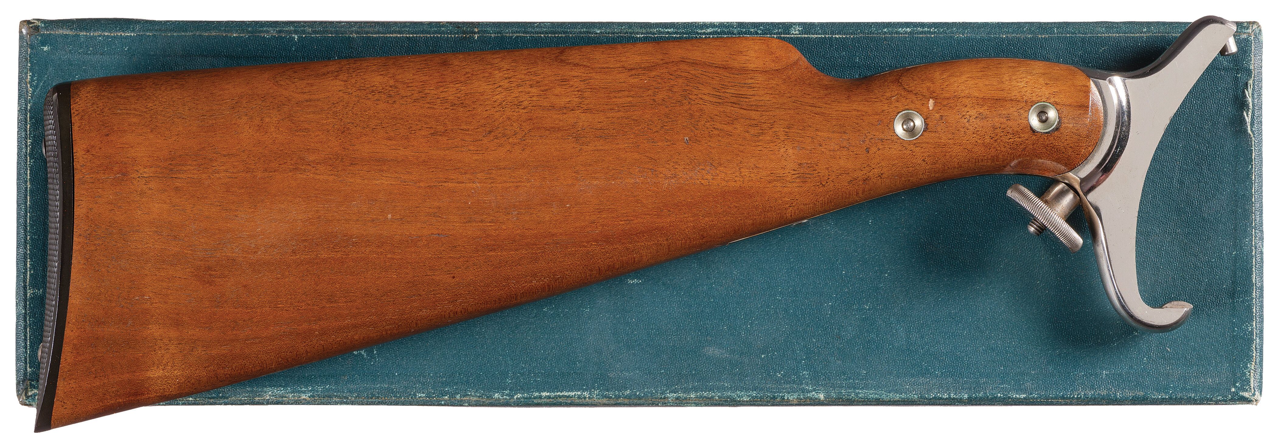 Smith & Wesson New Model No. 3 Revolver Shoulder Stock with Box | Rock ...