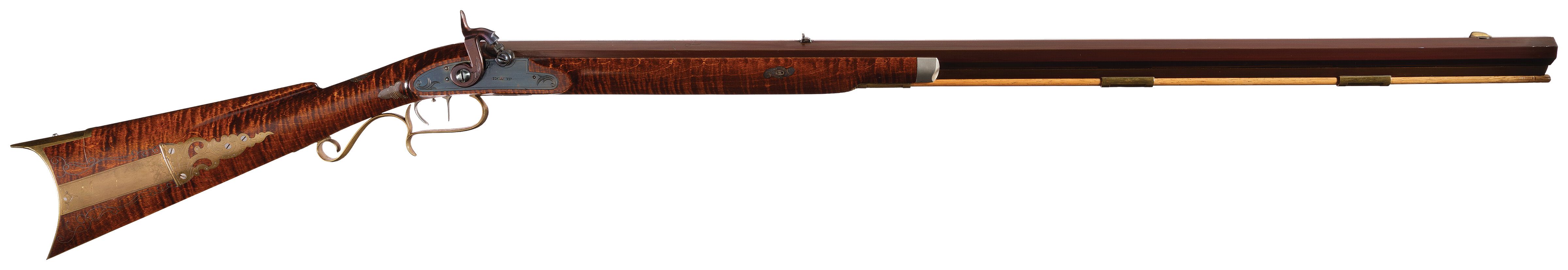 Contemporary Ohio Half-Stock Percussion Rifle by Don King | Rock Island ...