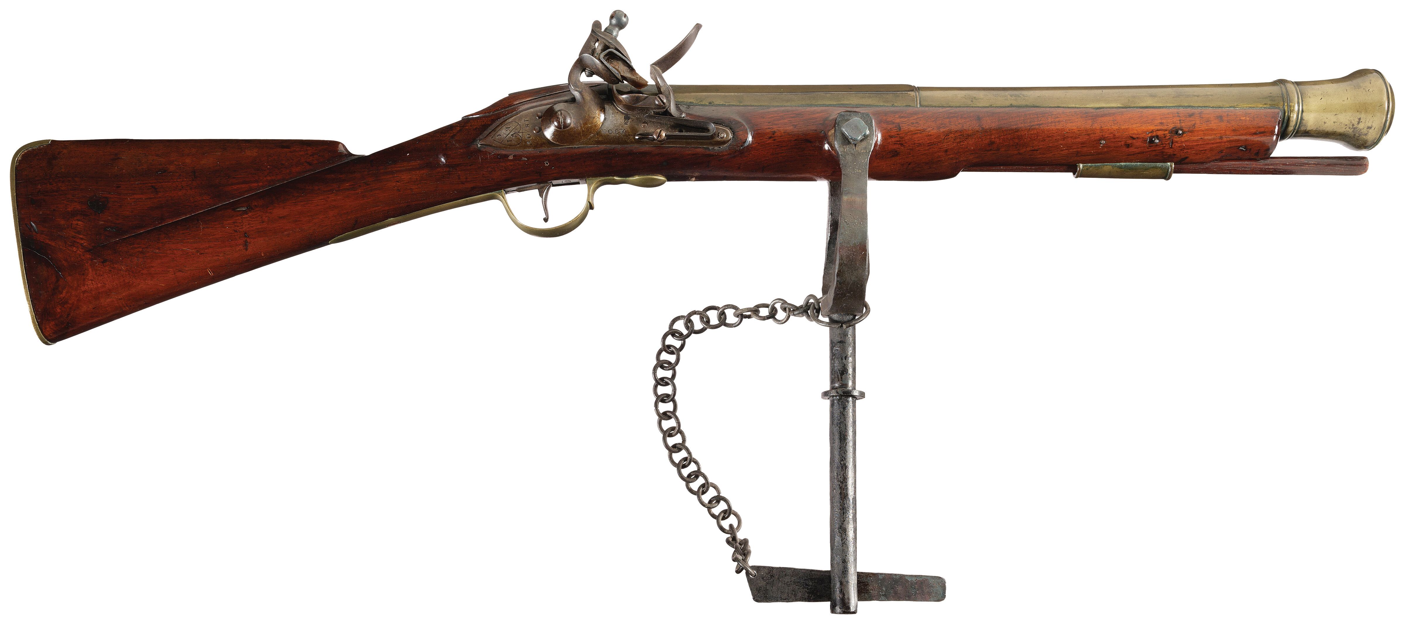 1802 East India Company Nock Flintlock Blunderbuss Swivel Gun | Rock ...