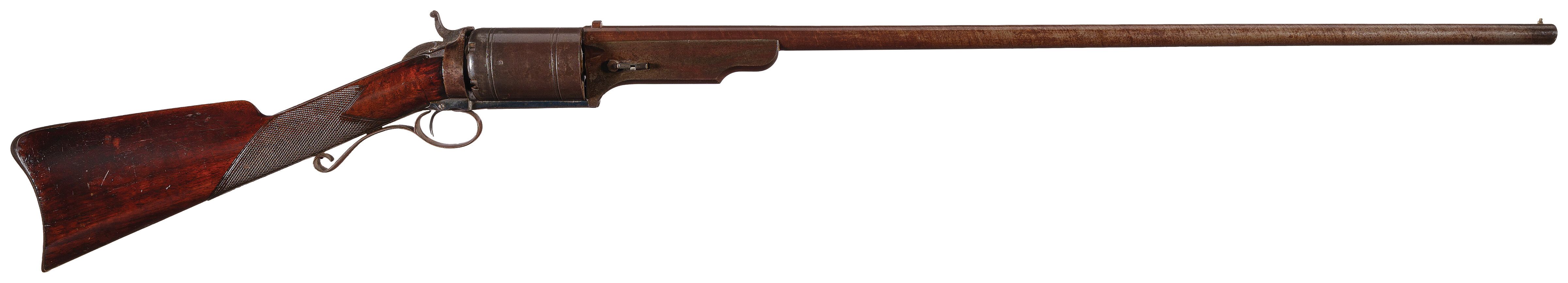 British Proofed Colt Paterson Model 1839 Revolving Shotgun | Rock ...