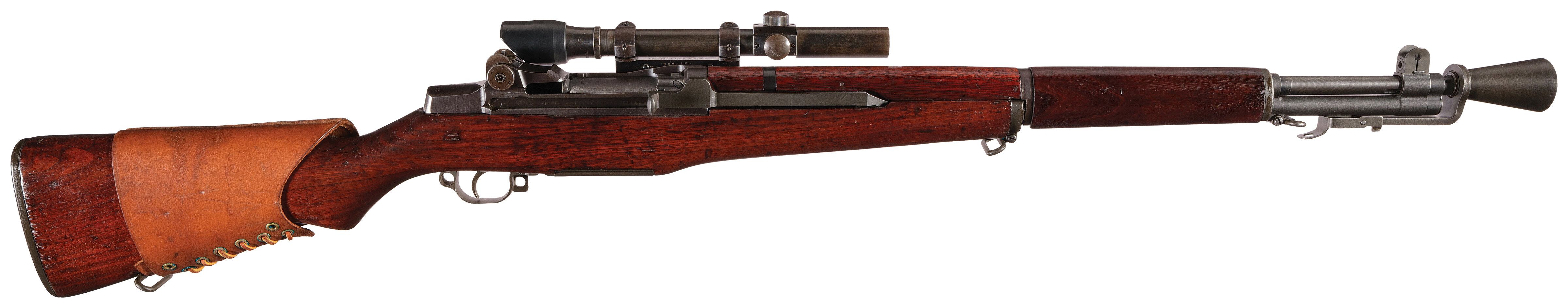 WWII U.S. Springfield Armory M1C Sniper Rifle with M82 Scope | Rock ...