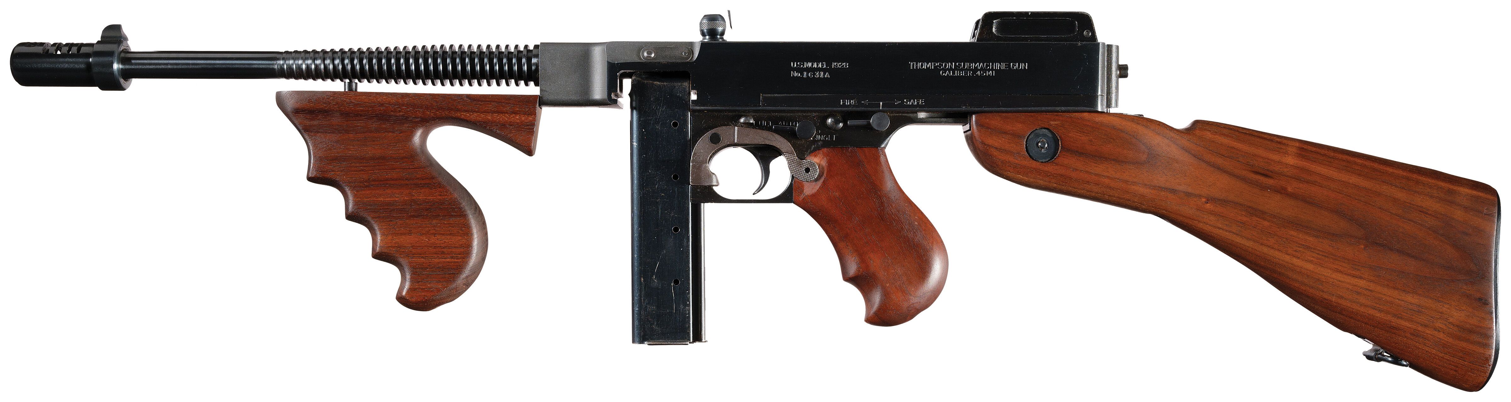 Auto-Ordnance Model 1928 Thompson, Class III/NFA C&R Machine Gun | Rock ...