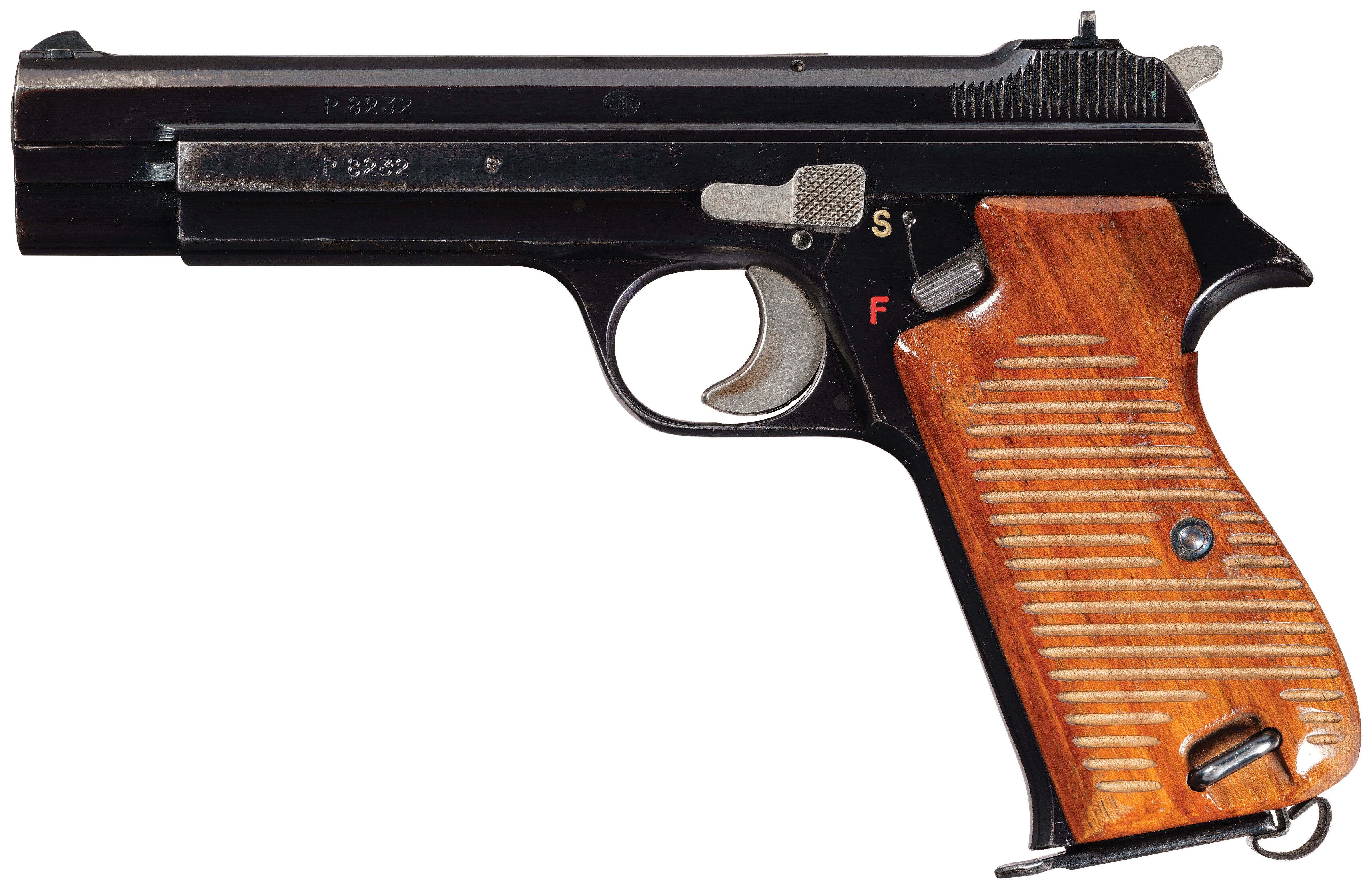 Swiss SIG P210-3 Pistol with Holster Rig | Rock Island Auction